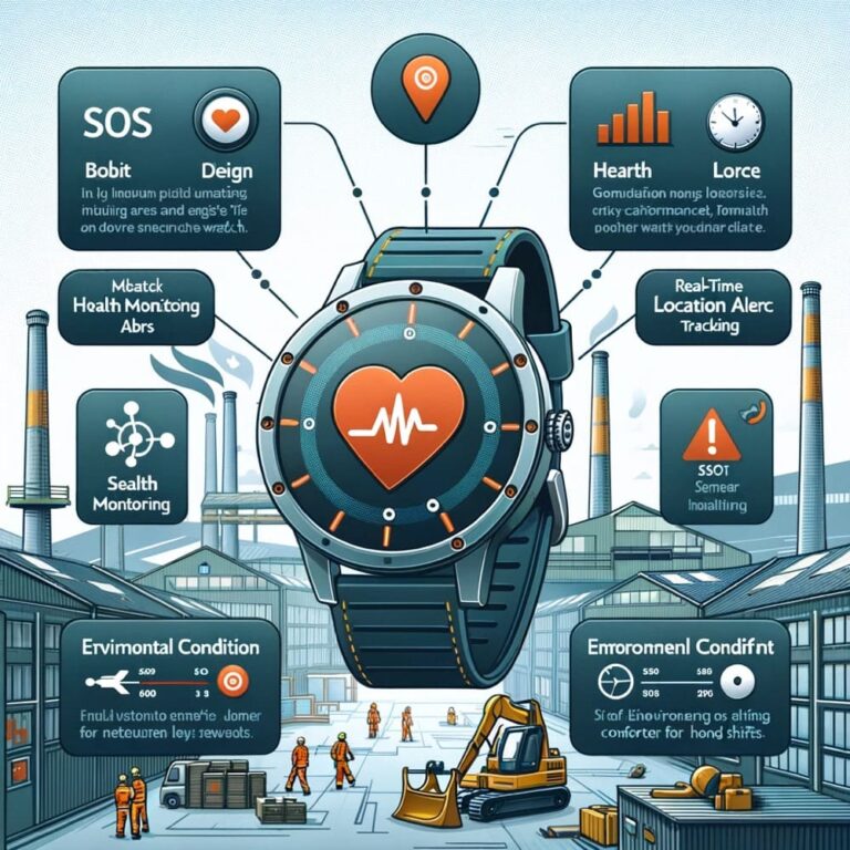 iSmarch LoRa Smartwatch: Revolutionizing Industrial Efficiency & Safety
